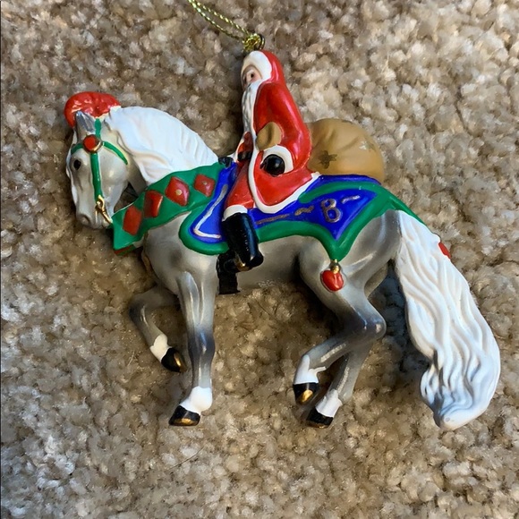 Breyer | Holiday | Rare Breyer Father Christmas Ornaments Guc No B ...